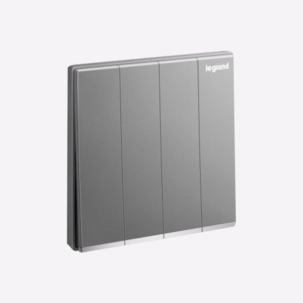 Công tắc bốn 1 chiều màu Dark Silver Legrand Galion 282406-C3 - Thiết ...