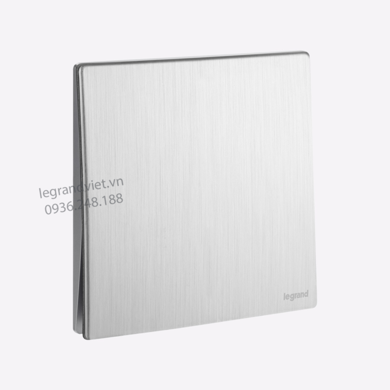 Công tắc đơn 1 chiều 16A màu Brushed Aluminium Legrand Mallia Senses ...